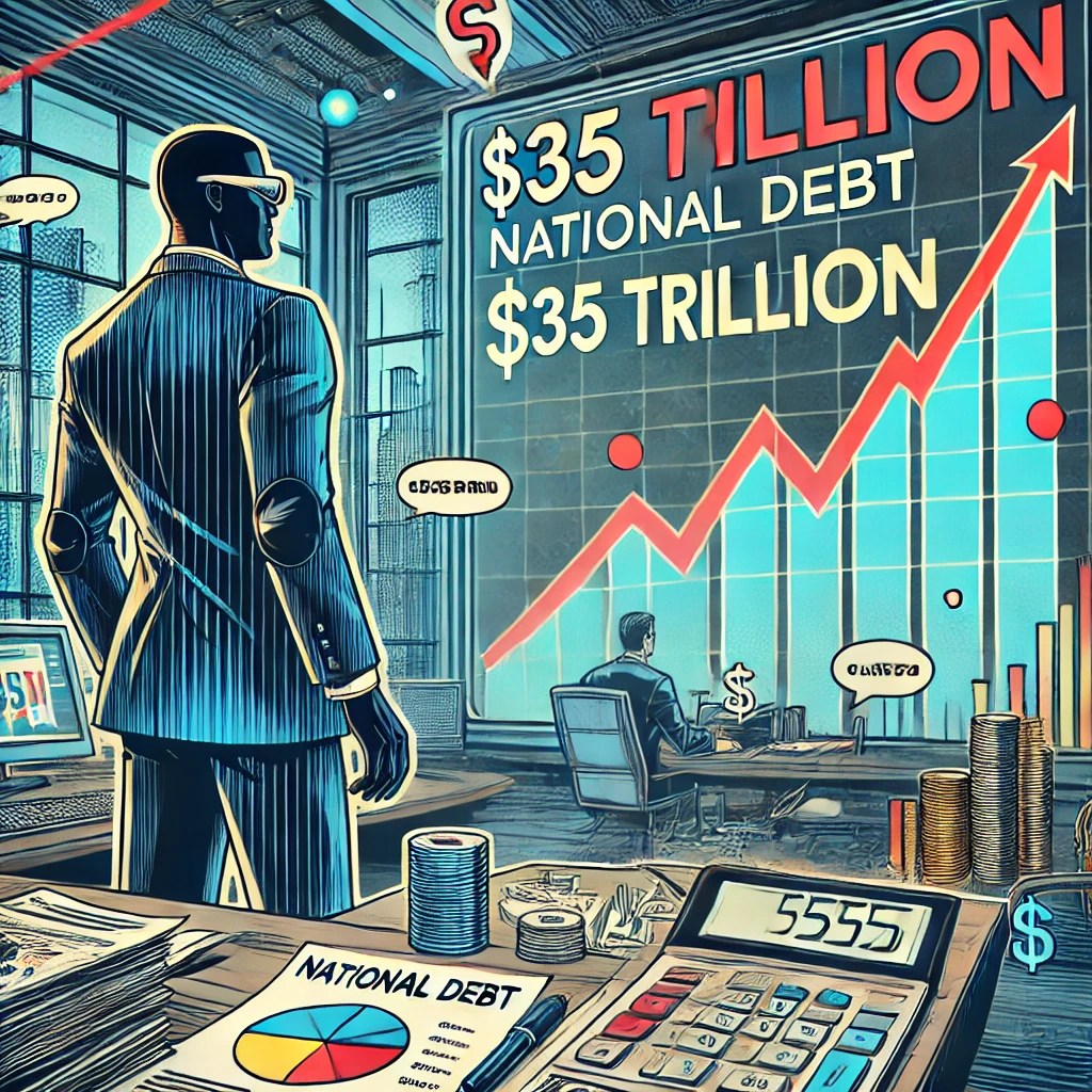U.S. National Debt Surpasses $35 Trillion – Bitcoin Versus